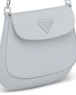 Prada Cleo Brushed Leather Mini Bag