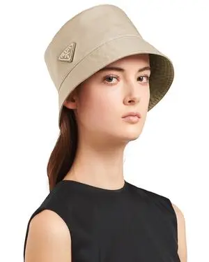 Prada Re-nylon Bucket Hat - Neutral