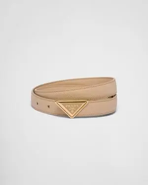 Prada Saffiano Leather Belt