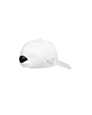 Prada Re-nylon Baseball Cap - White