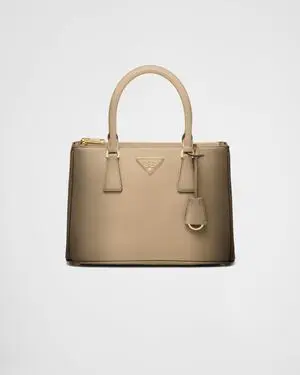 Prada Medium Prada Galleria Ombré Saffiano Leather Bag Gradient Cameo