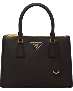 Prada Galleria Medium Saffiano Leather Bag - Black