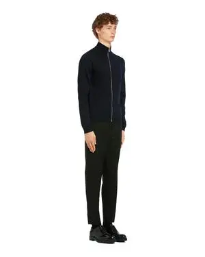 Prada Wool Cardigan - Blue