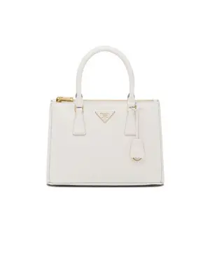 Prada Galleria Medium Saffiano Leather Bag - White