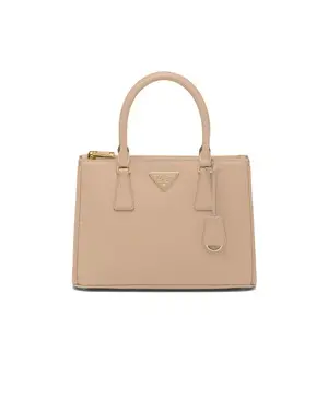 Prada Galleria Saffiano Leather Bag - Neutral