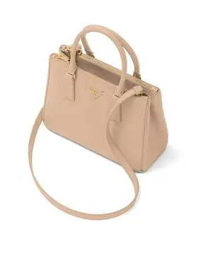 Prada Galleria Saffiano Leather Bag - Neutral
