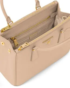 Prada Galleria Saffiano Leather Bag - Neutral