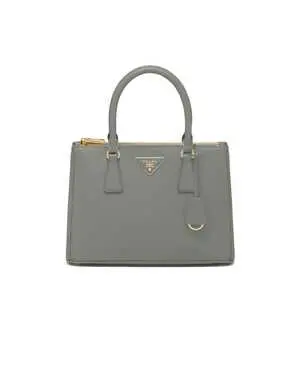 Prada Galleria Medium Saffiano Leather Bag - Grey