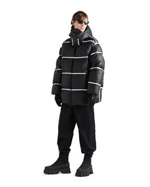 Prada Medium-weight Light Technical Fabric Down Jacket