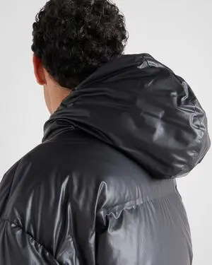 Prada Light Re-nylon Hooded Puffer Jacket