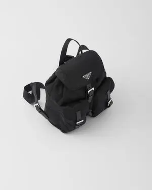 Prada Small Re-nylon Backpack - Black