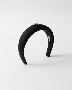 Prada Re-nylon Headband - Black