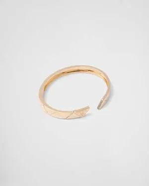 Prada Eternal Bangle Bracelet - Gold