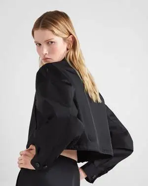 Prada Re-nylon Cropped Blouson Jacket