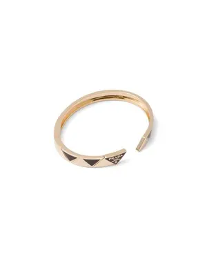 Prada Prada Eternal Gold Bangle Bracelet Gold/silver