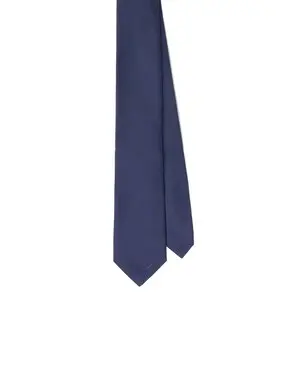 Prada Satin Neck Tie - Blue