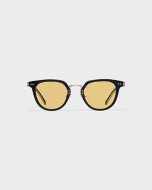 Prada Sunglasses With Logo - Crystal Ochre Lenses