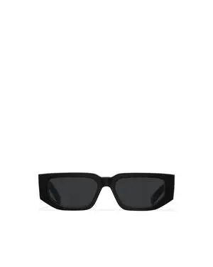 Prada Rectangle Sunglasses With Logo - Lenses