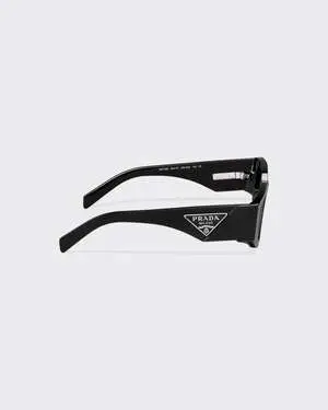 Prada Rectangle Sunglasses With Logo