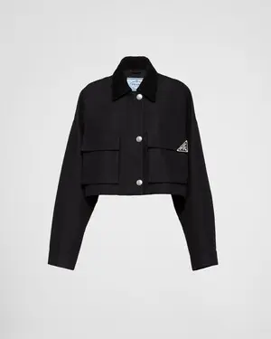 Prada Technical Canvas Blouson Jacket