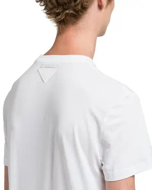 Prada Three Pack Cotton Jersey T-shirts