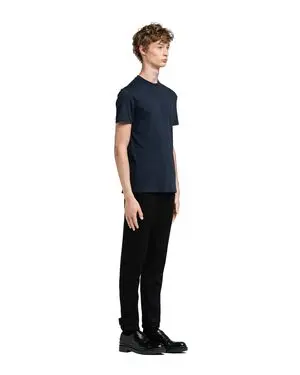 Prada Three Pack Cotton Jersey T-shirts - Blue