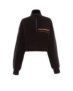 Prada Recycled Technical Fleece Weather Shirt