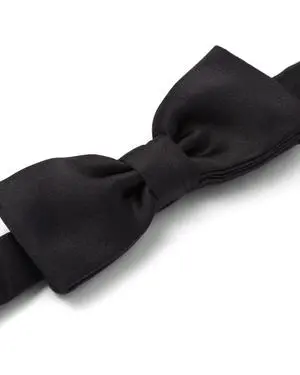 Prada Satin Bow Tie