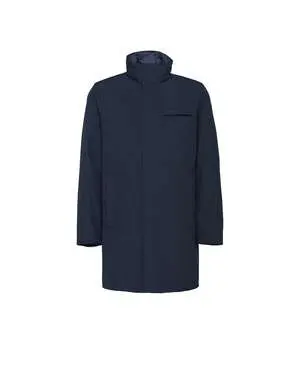 Prada Technical Fabric Raincoat - Blue