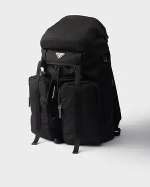 Prada Re-nylon And Saffiano Leather Backpack