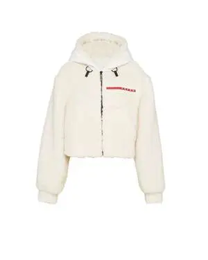 専用 PRADA ダブルジップ 短丈 フーデッドジャケット Y2K イタリア製 00's 