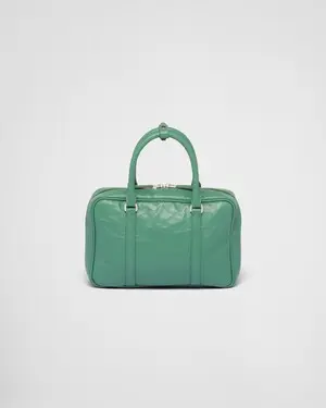 Prada Medium Antique Nappa Leather Top Handle Bag
