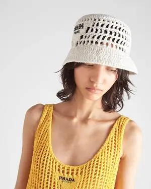 Prada Crochet Bucket Hat