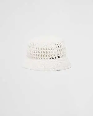 Prada Crochet Bucket Hat