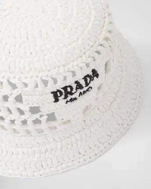 Prada Crochet Bucket Hat