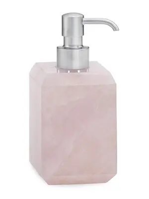 LABRAZEL Rockwell Rose Pump Dispenser Satin Nickel