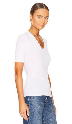 Enza Costa Half Sleeve Top