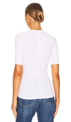 Enza Costa Half Sleeve Top
