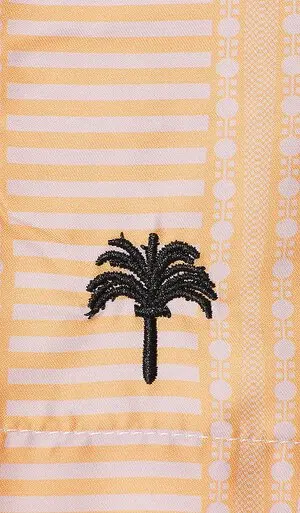 Oas Sunset Ladder Swim Shorts In Orange