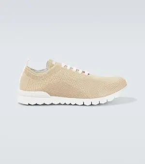 Kiton Fits Knit Sneakers - Beige