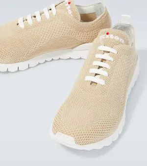 Kiton Fits Knit Sneakers - Beige
