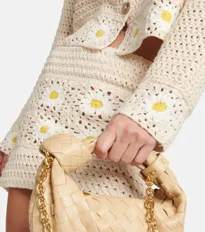 Alanui Daisy Crocheted Miniskirt - Multicoloured