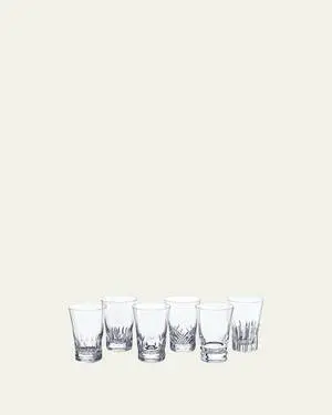 THE MARTHA, BY BACCARAT Everyday Assorted Highballs, Set Of 6 - Clear