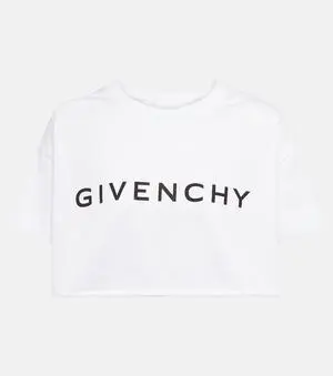 Givenchy Logo Cropped T-shirt