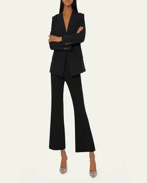 MILLY Avery Cady Blazer - Black