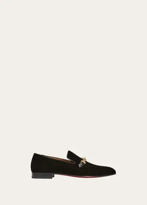 green emerald velvet dress Royal Shoes Black with Gold Spikes & Rhinestones Smoking Slip-on Red B – CC  Suits main image 1