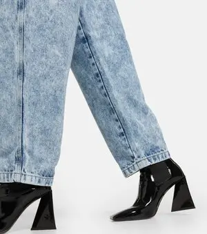 THE MANNEI Shobak Bleached Straight Jeans