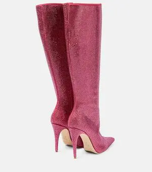 Magda Butrym Embellished Leather Knee-high Boots