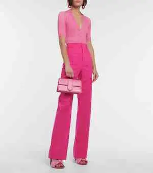 Jacquemus Le Bambino Leather Shoulder Bag