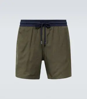 Vilebrequin Mangus Swim Trunks - Green